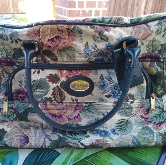 Pierre Cardin | Bags | Pierre Cardin Floral Tapstery Bag | Poshmark